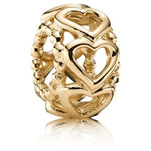Pandora | Jewelry | Genuine Pandora Lucky In Love Charm | Poshmark